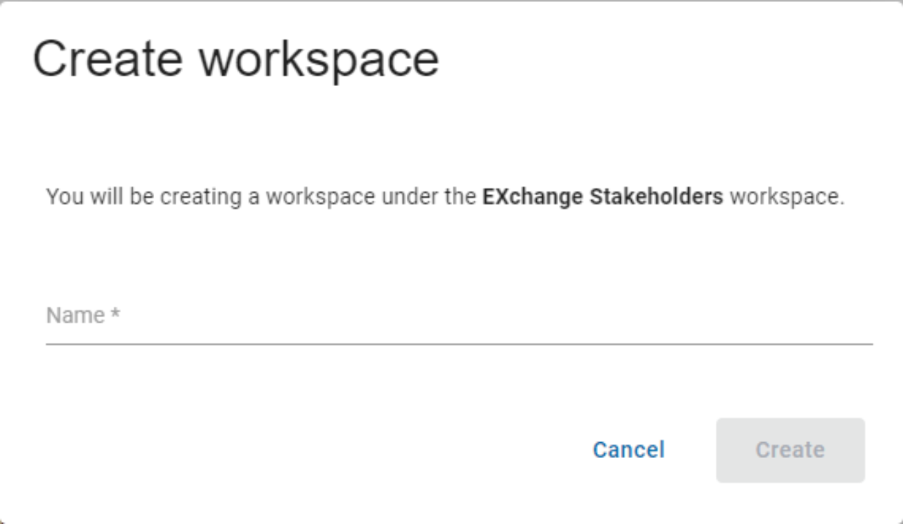 Organization And Workspaces Exfo Exchange Docs