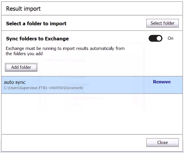 Testing from FTB / Max - EXFO Exchange docs